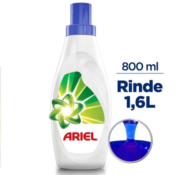 Detergente Líquido ARIEL Doble Poder Concentrado (800 ml) – Seivy