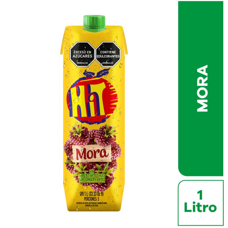 Refresco Mora Tetrapack X 1000 Ml Hit – Seivy